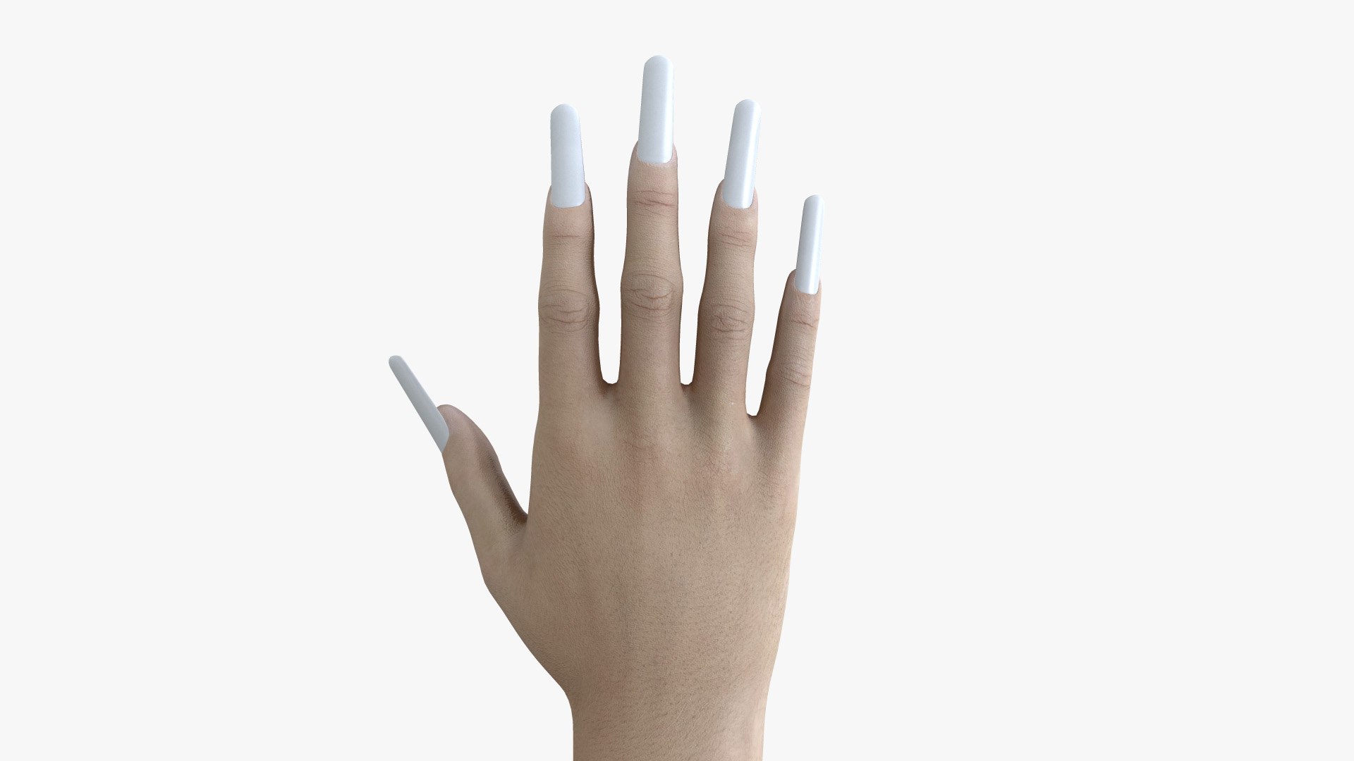 HND-019 Rigged Right Hand 3D - TurboSquid 1999053