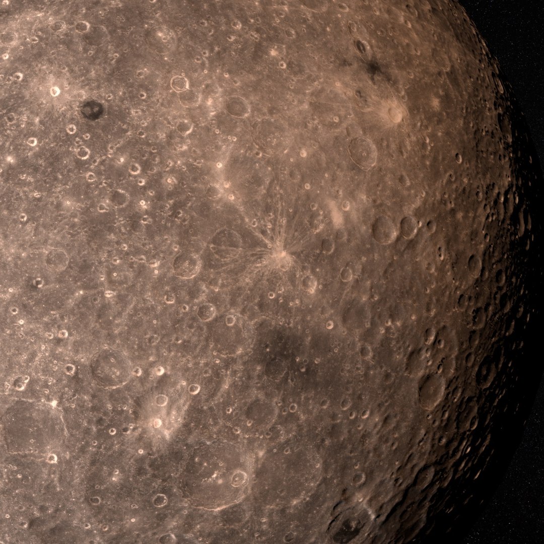 3d Moon 32k Model