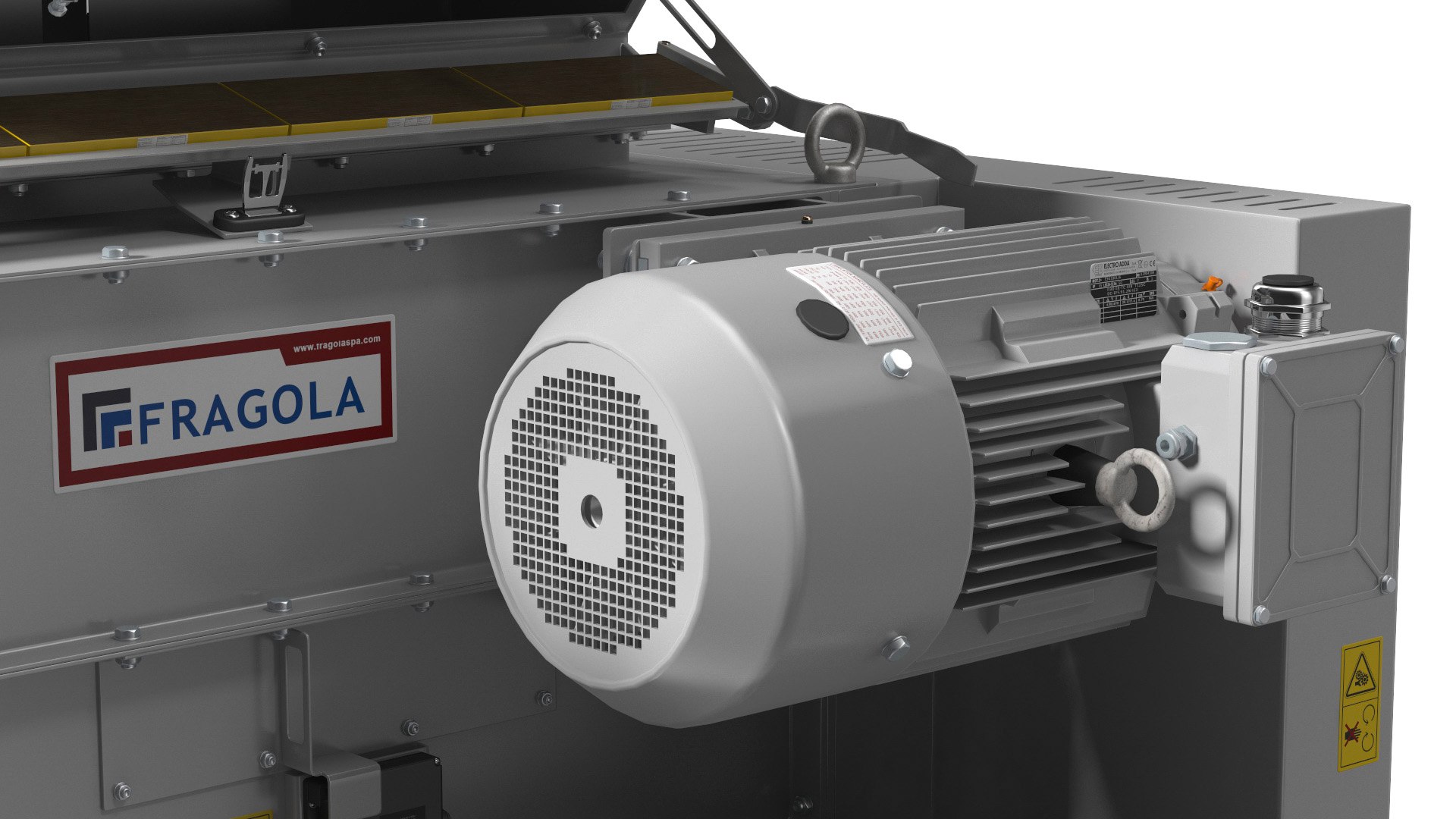 3D Fragola Four Roller Mill model - TurboSquid 1956160