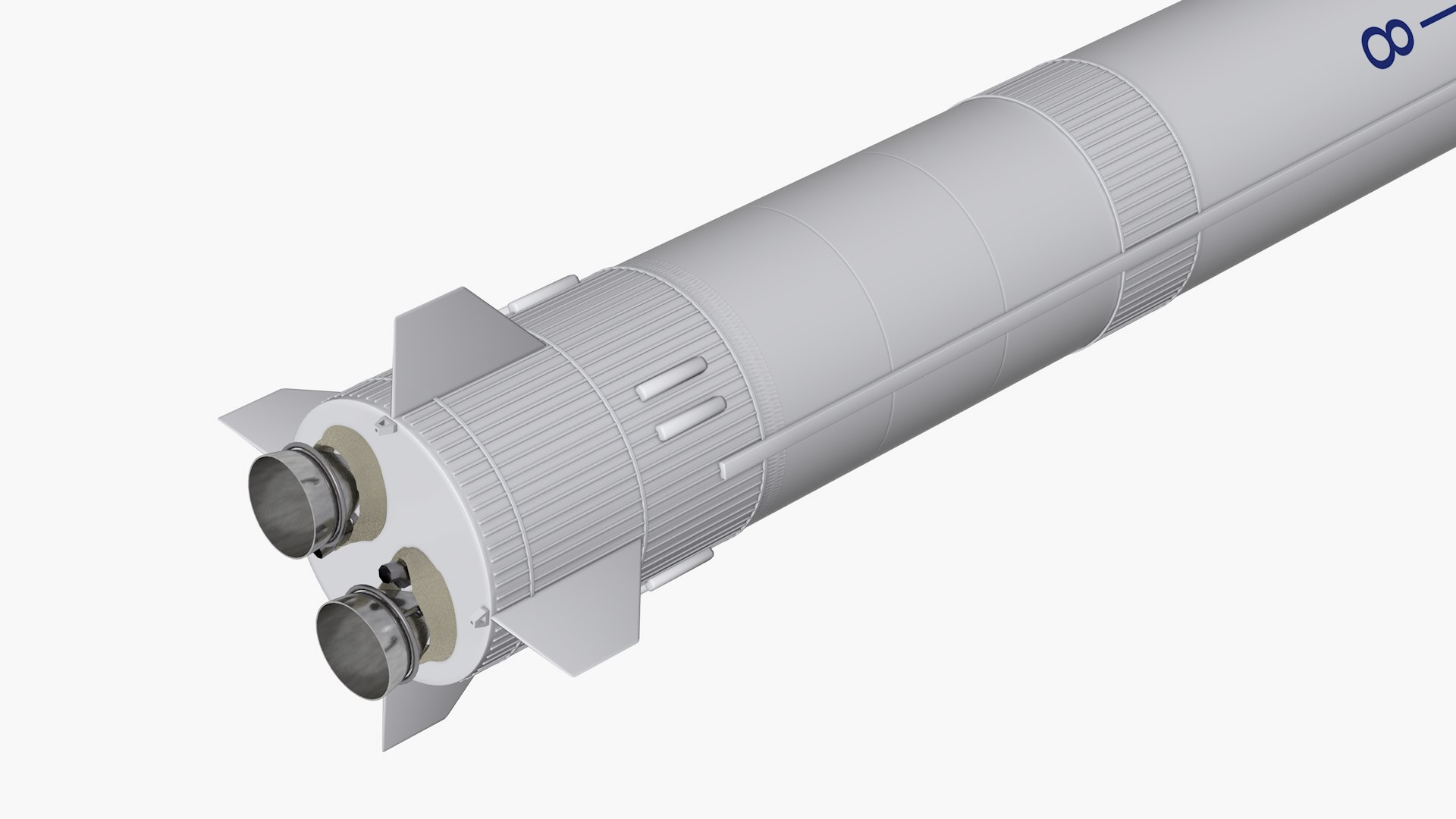 3D Model Long March CZ-8 - TurboSquid 2147342