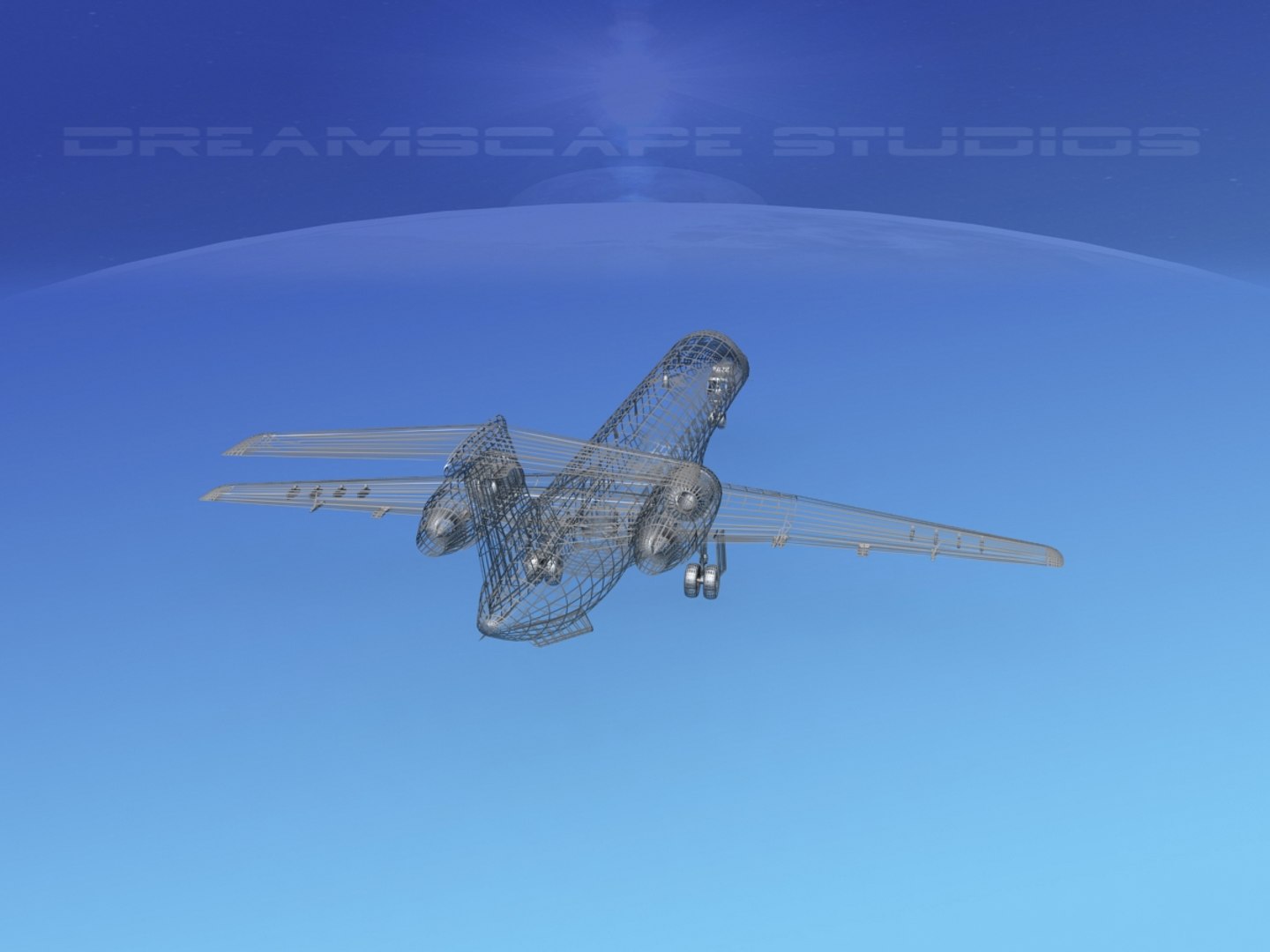 3d Embraer Erj Model