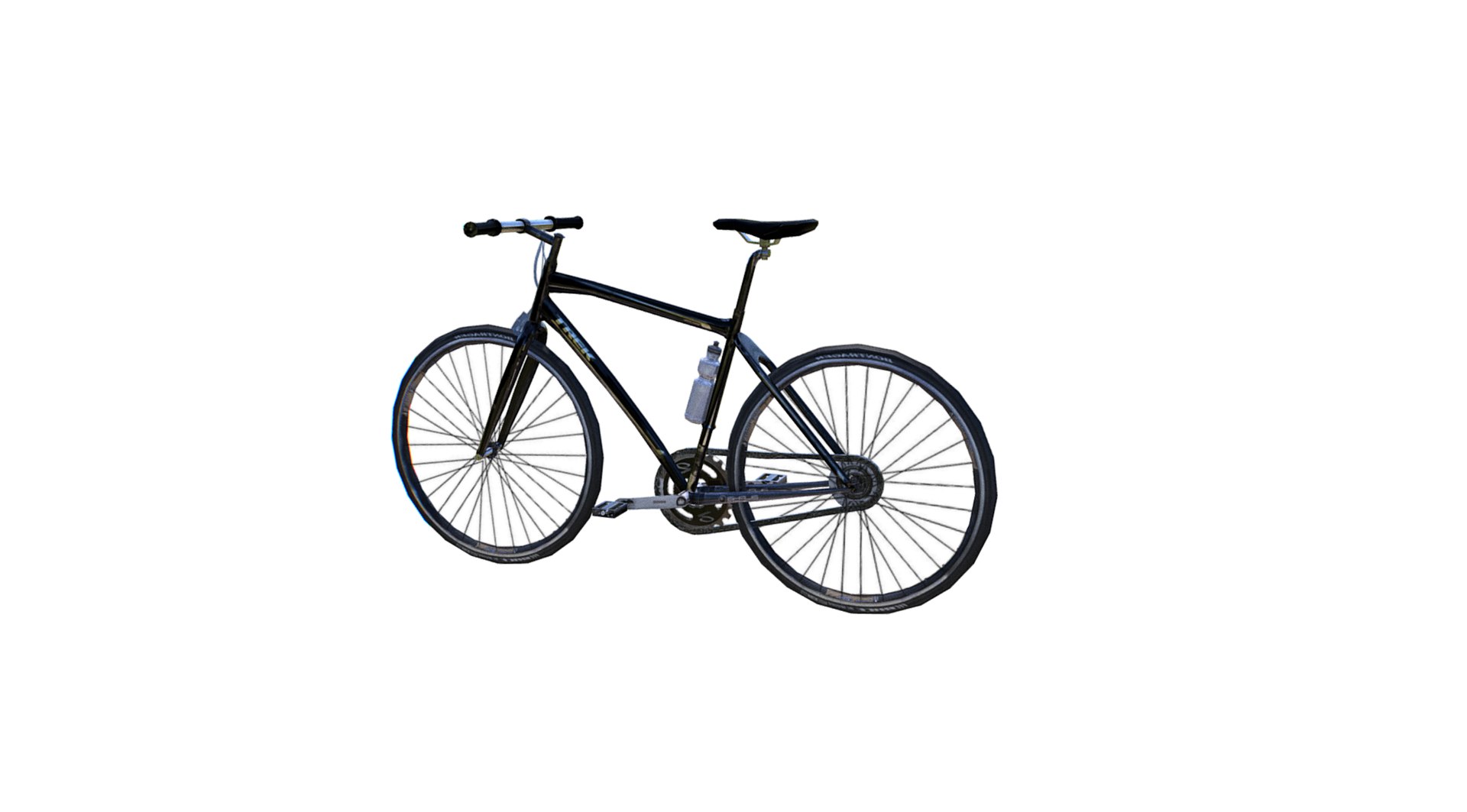3d photorealistic trek bicycle model