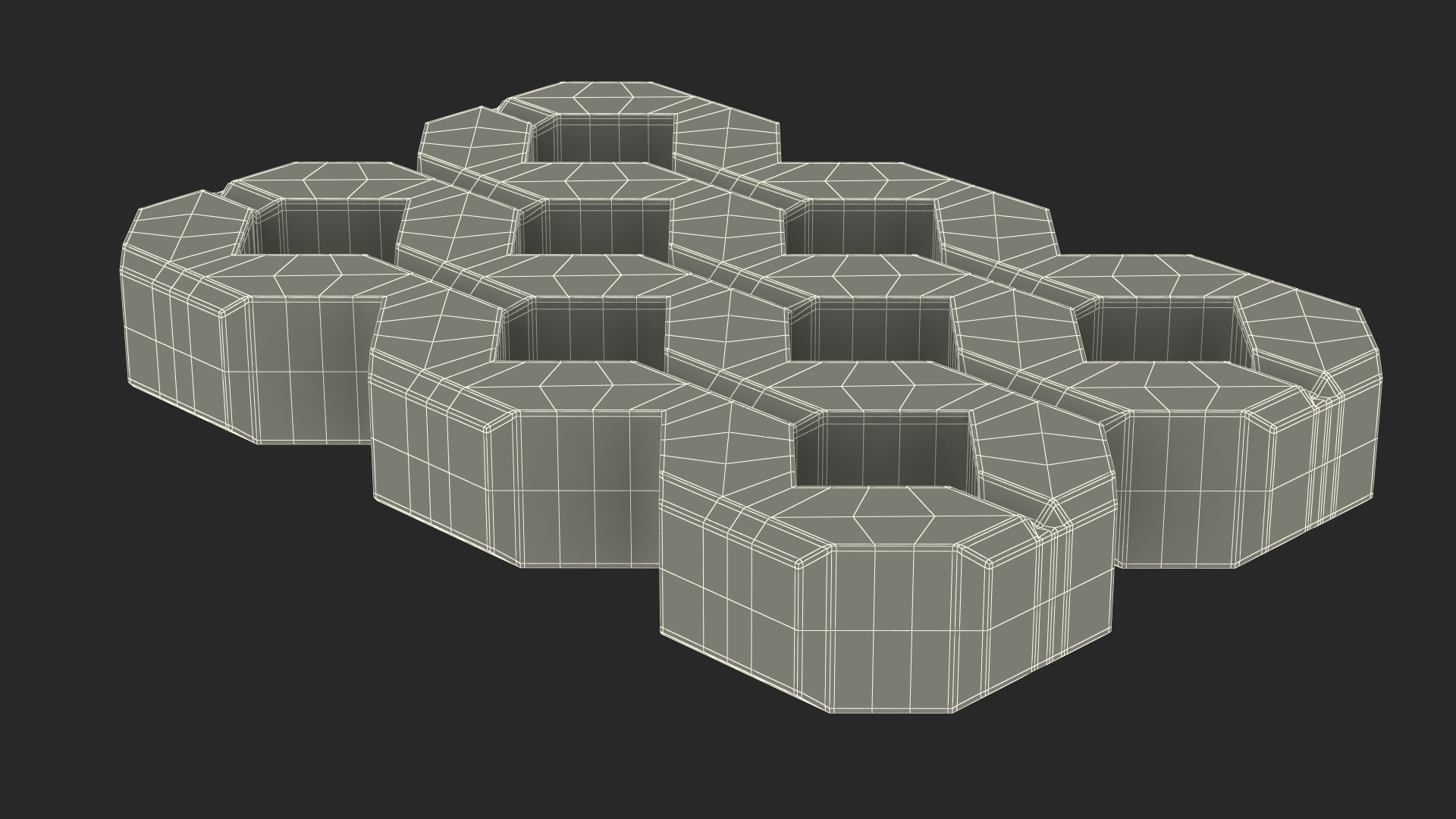 3D Paving Grass Brick - TurboSquid 2352003