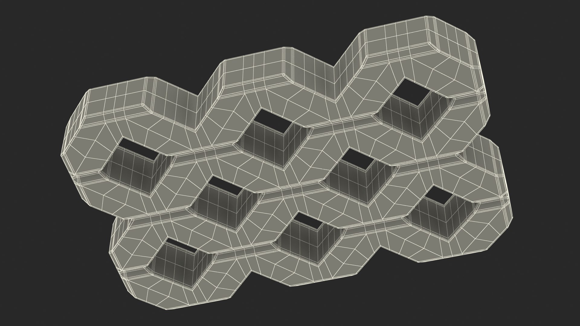 3D Paving Grass Brick - TurboSquid 2352003