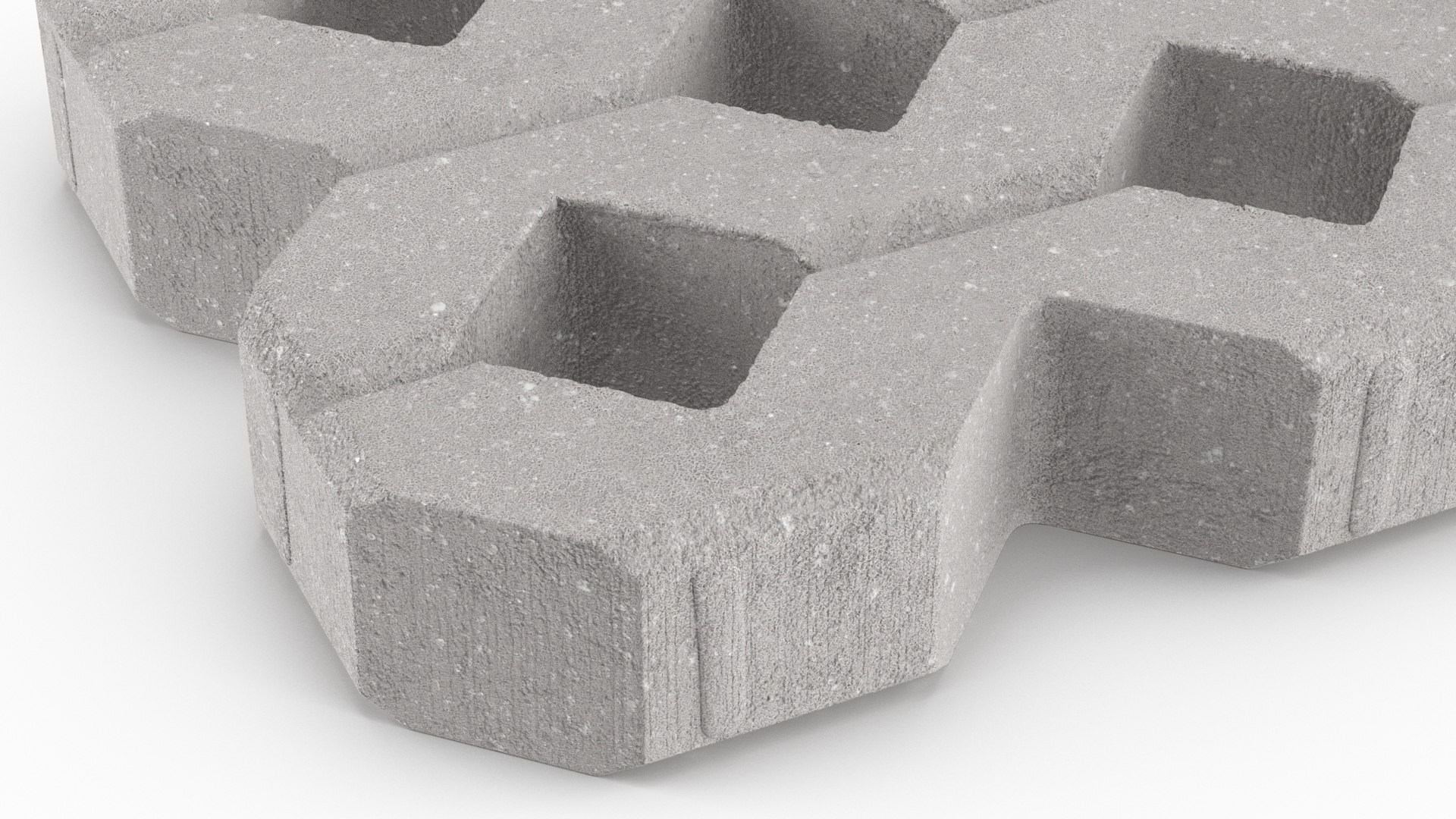 3D Paving Grass Brick - TurboSquid 2352003