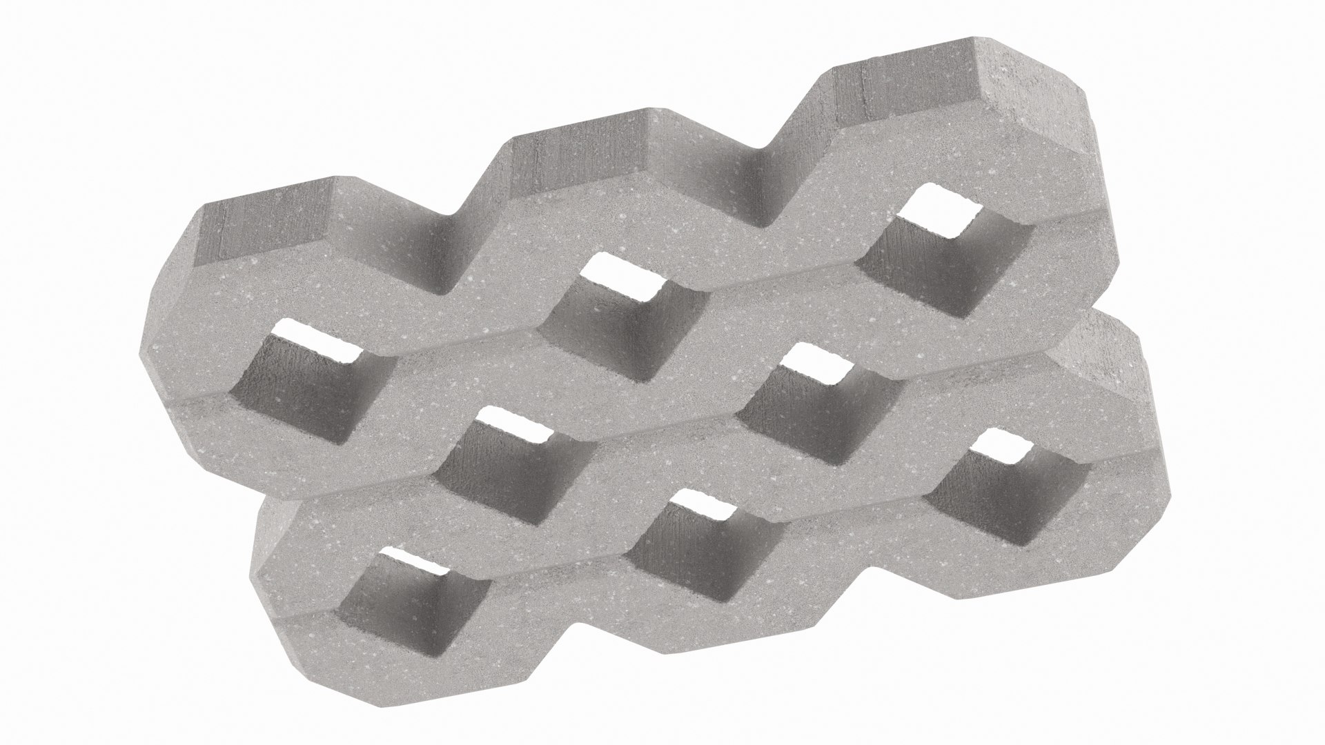 3D Paving Grass Brick - TurboSquid 2352003