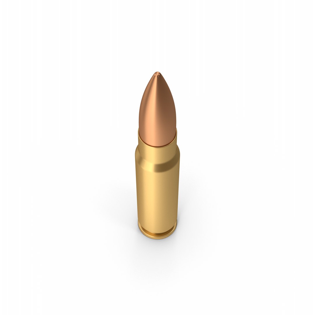 3D Rifle Bullet Model - TurboSquid 1960971