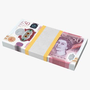 English Banknote 3D Models for Download | TurboSquid