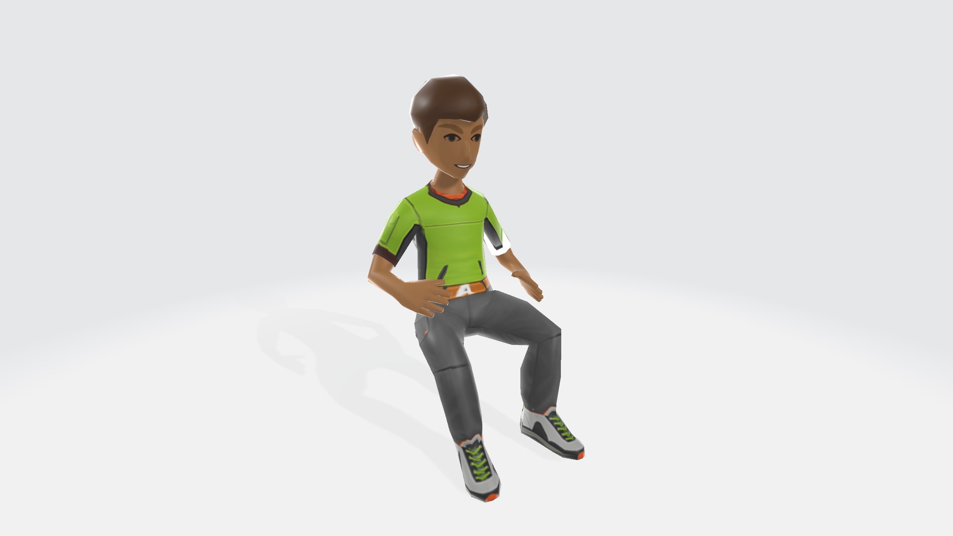 3D Model Sitting Male - TurboSquid 1485557