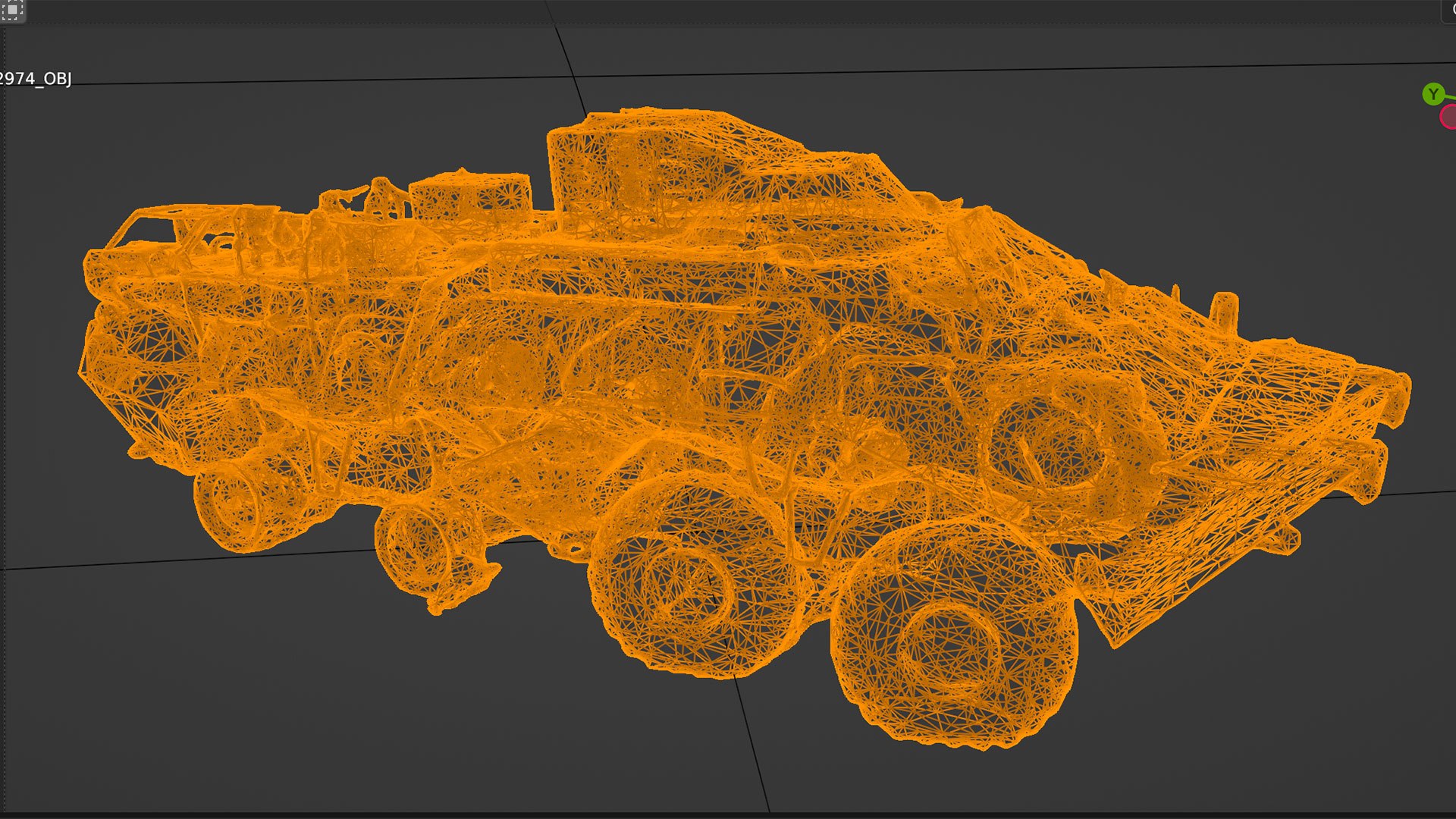 3D Destroyed BTR-80 Burnt Down Wheeled Amphibious Armoured Personnel ...