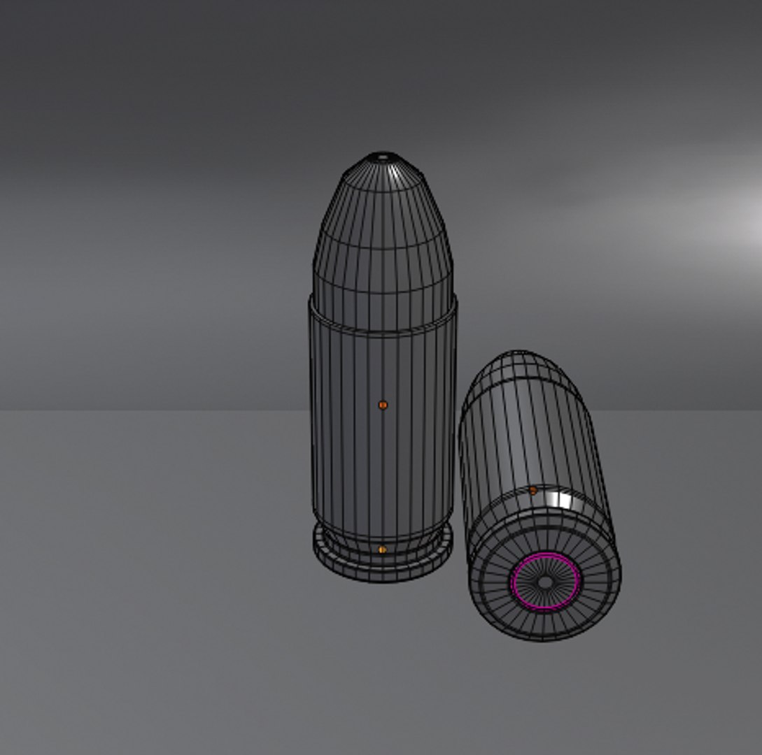 9mm Bullet 3D Model - TurboSquid 1469310