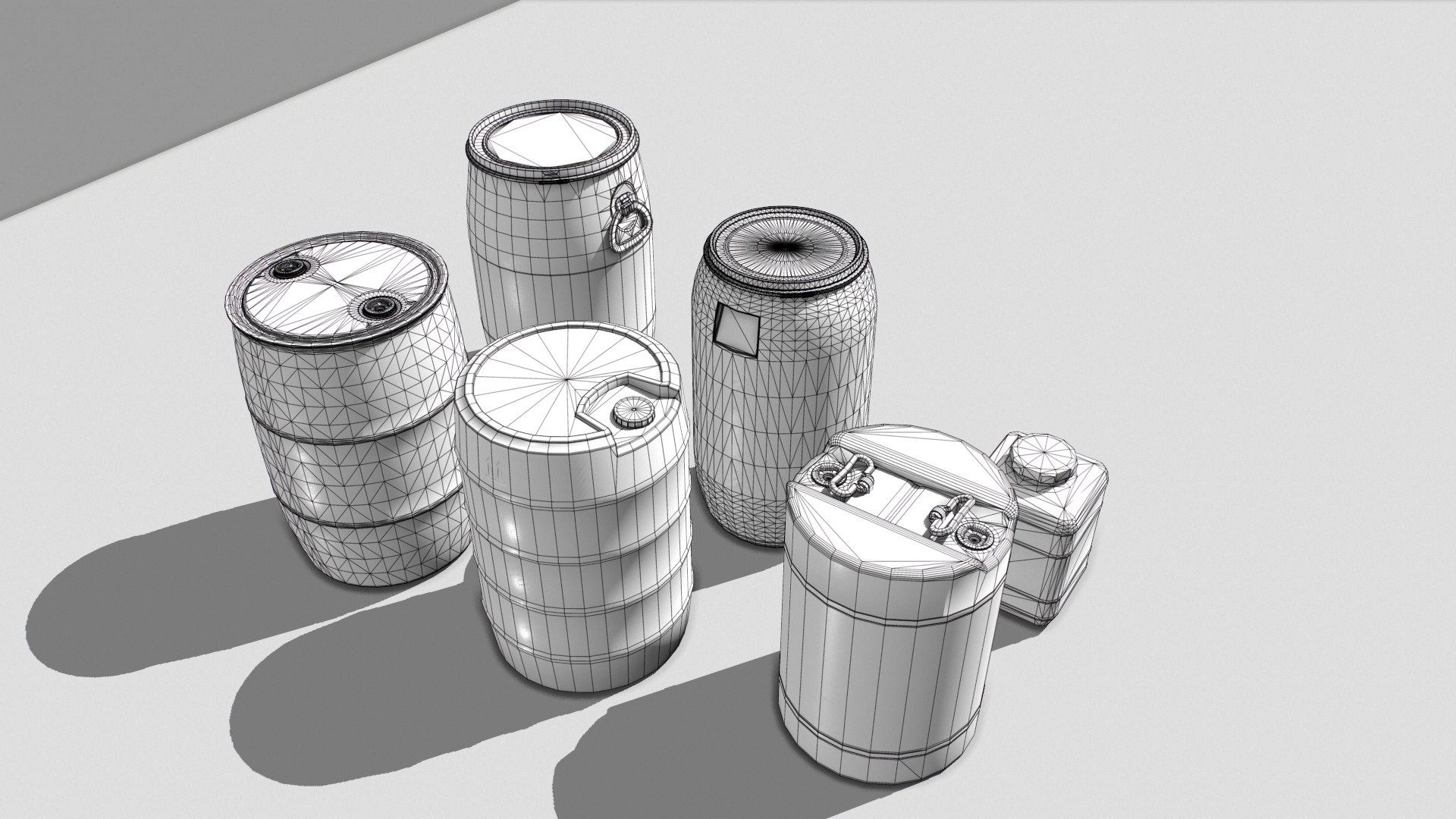 3D model Warehouse Props Pack 1 unreal asset - TurboSquid 1725743