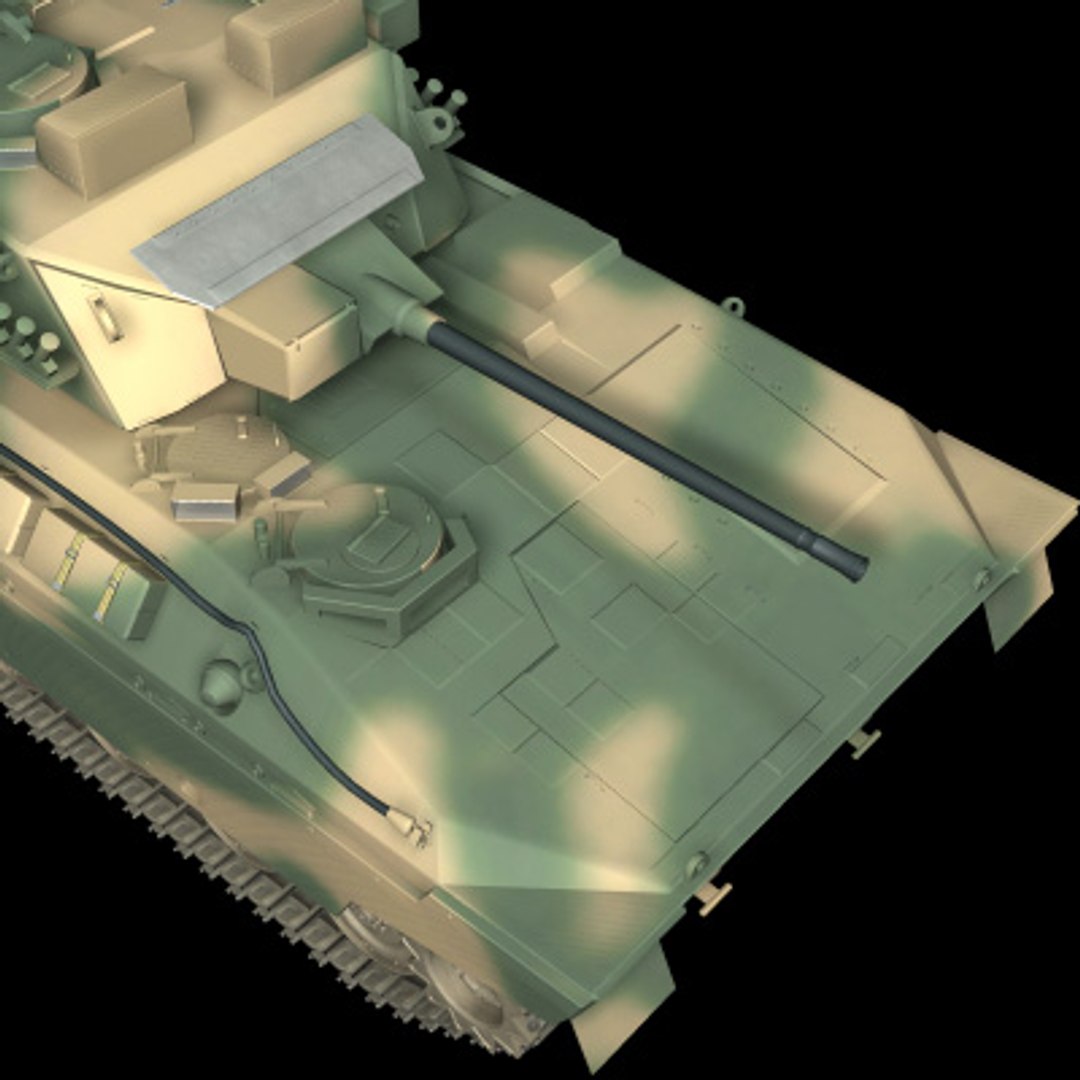 Type 89 Fighting Vehicle 3d Model