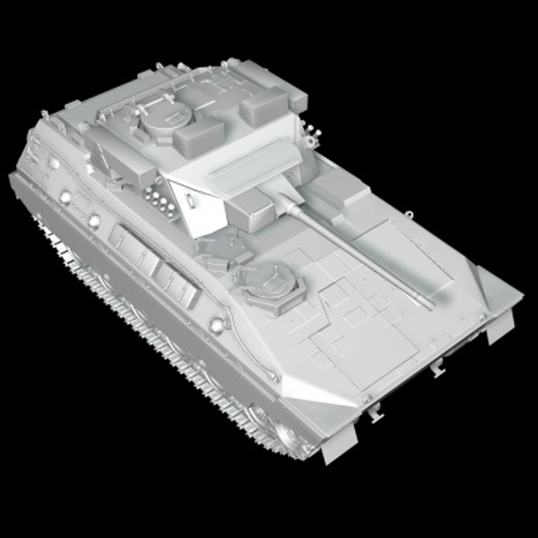 Type 89 Fighting Vehicle 3d Model