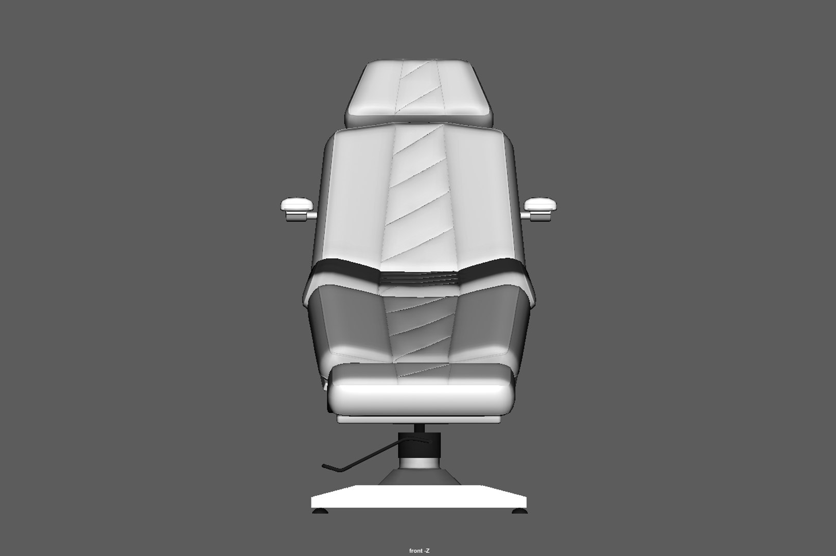 3D Realistic 3D Medical Reclining Chair Model - TurboSquid 2372256