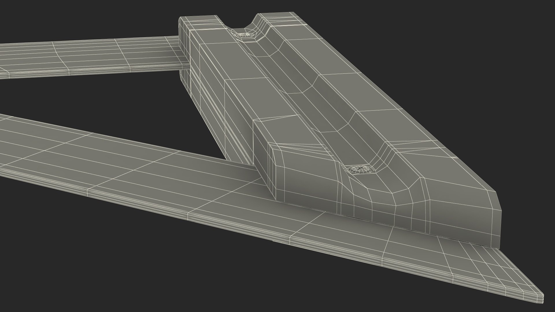 Metal Triangle Ruler 3D model - TurboSquid 2115384