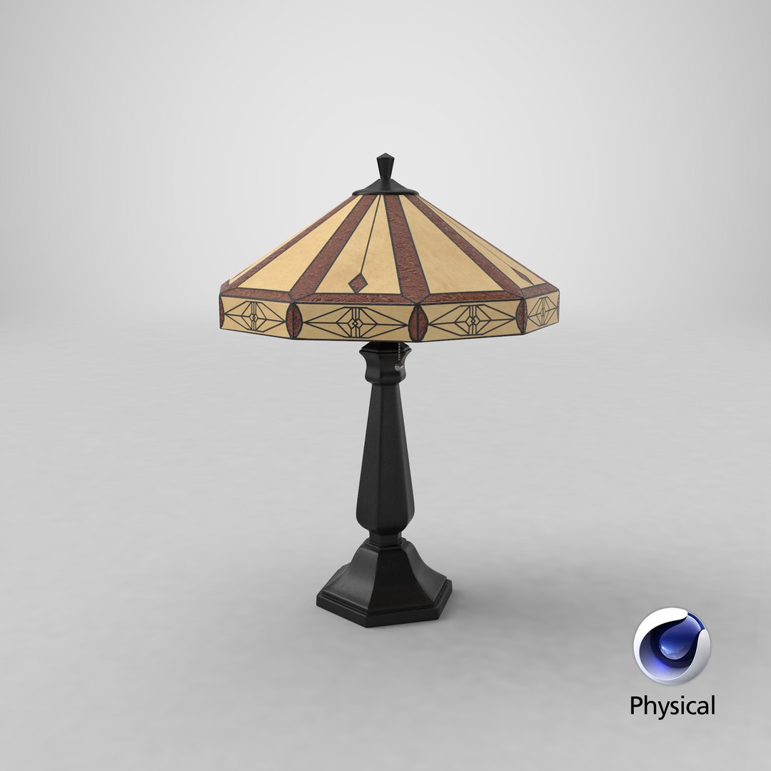 Classical table light 3D model - TurboSquid 1267824