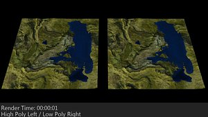3D Landform Models - Browse & Download Formats - TurboSquid