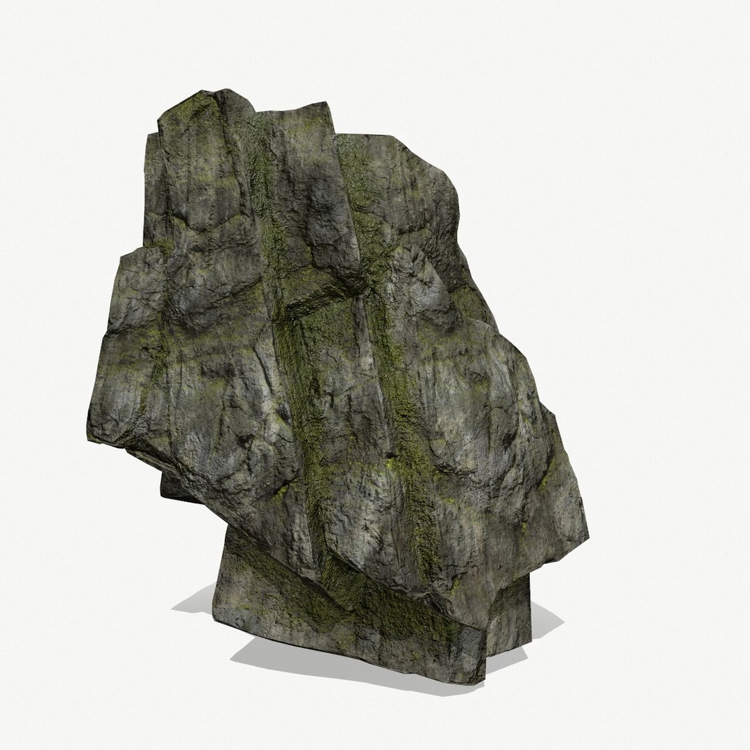 3D Cliff Rocks Model - TurboSquid 2125820