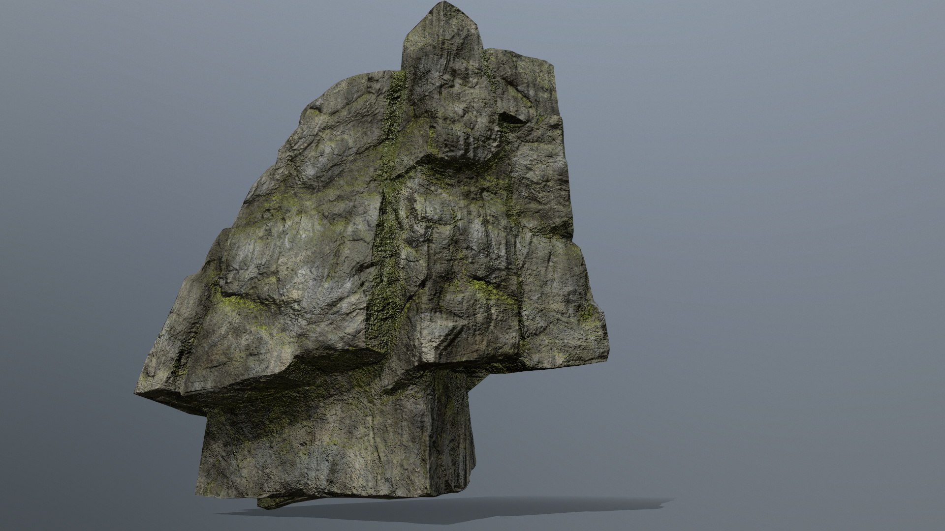 3D Cliff Rocks Model - TurboSquid 2125820