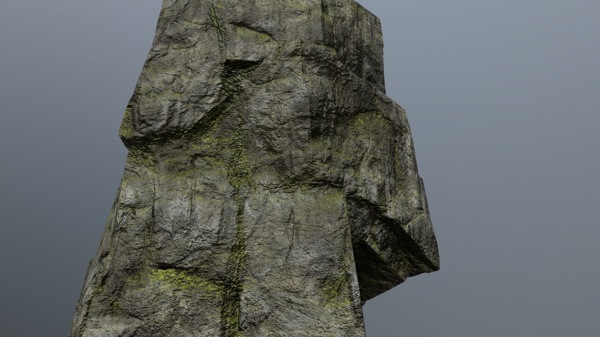 3D Cliff Rocks Model - TurboSquid 2125820