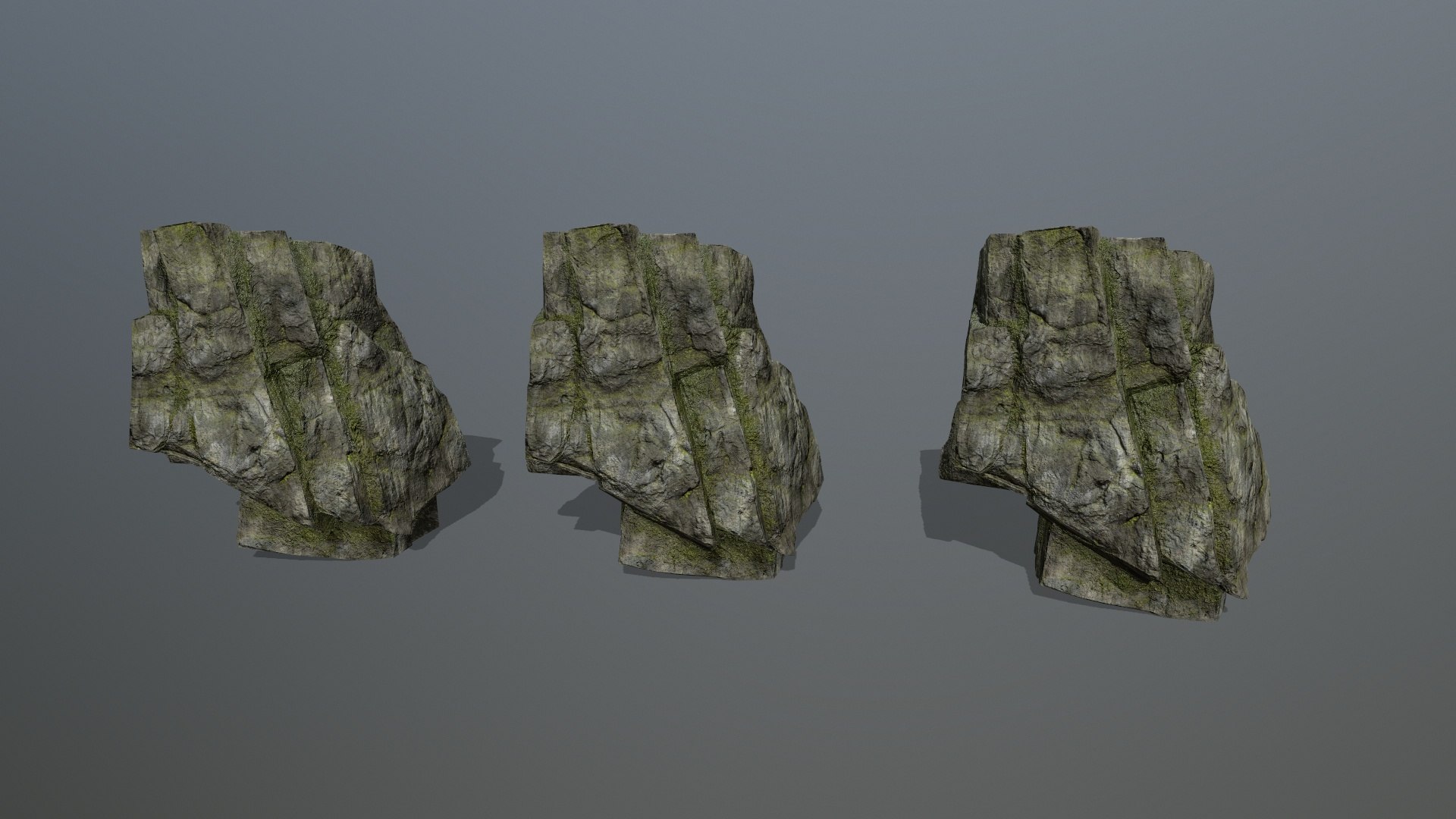 3D Cliff Rocks Model - TurboSquid 2125820