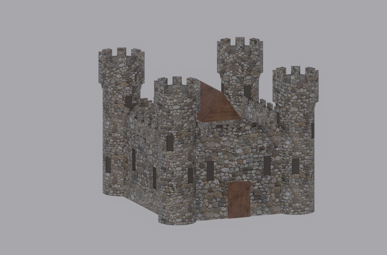 Medieval Castle 3D - TurboSquid 2197858