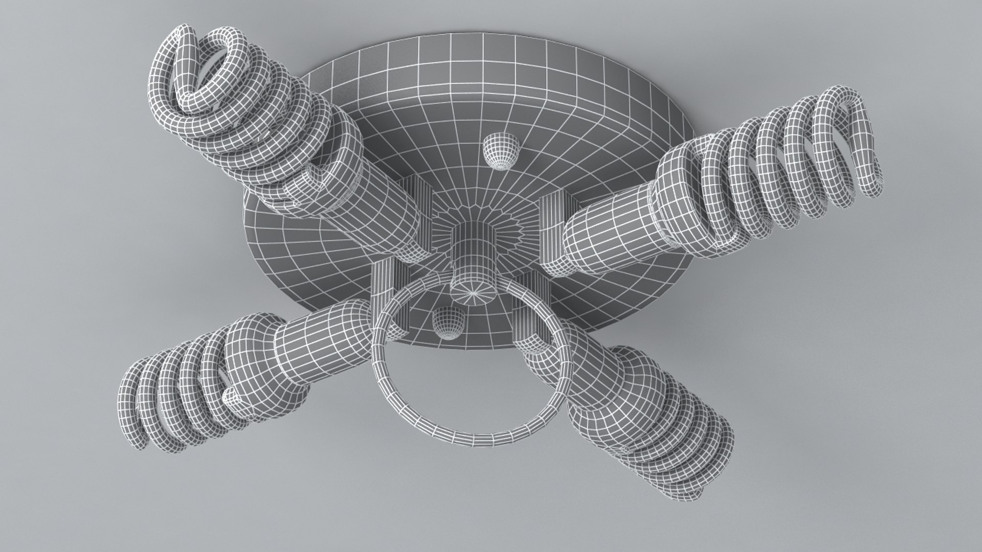 3d Lamp Meshsmooth Light Model