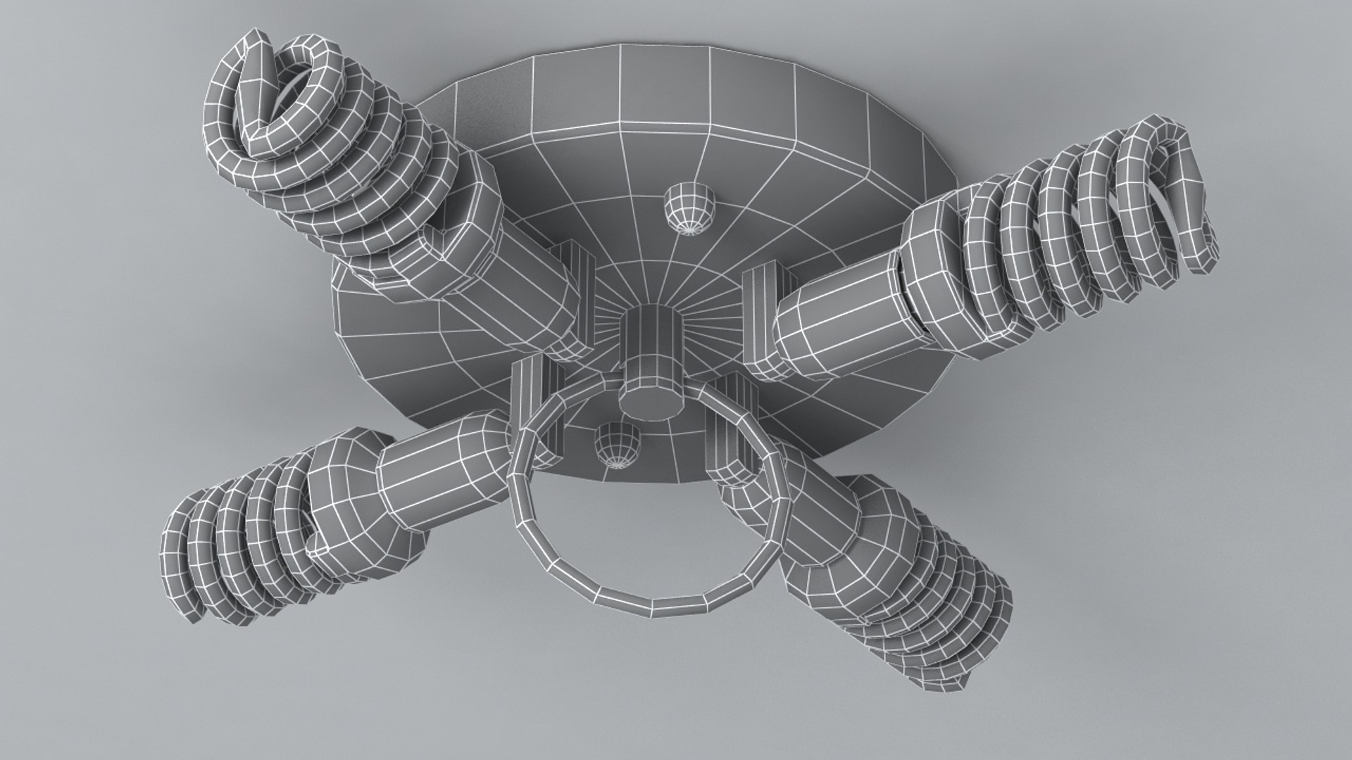 3d Lamp Meshsmooth Light Model