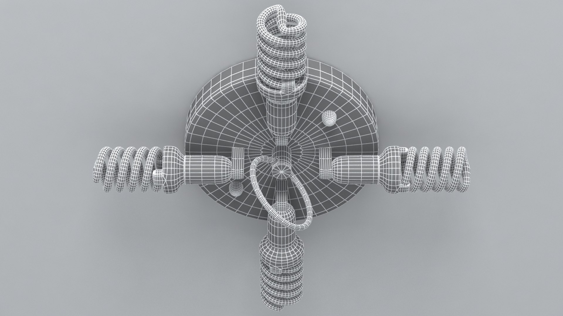 3d Lamp Meshsmooth Light Model
