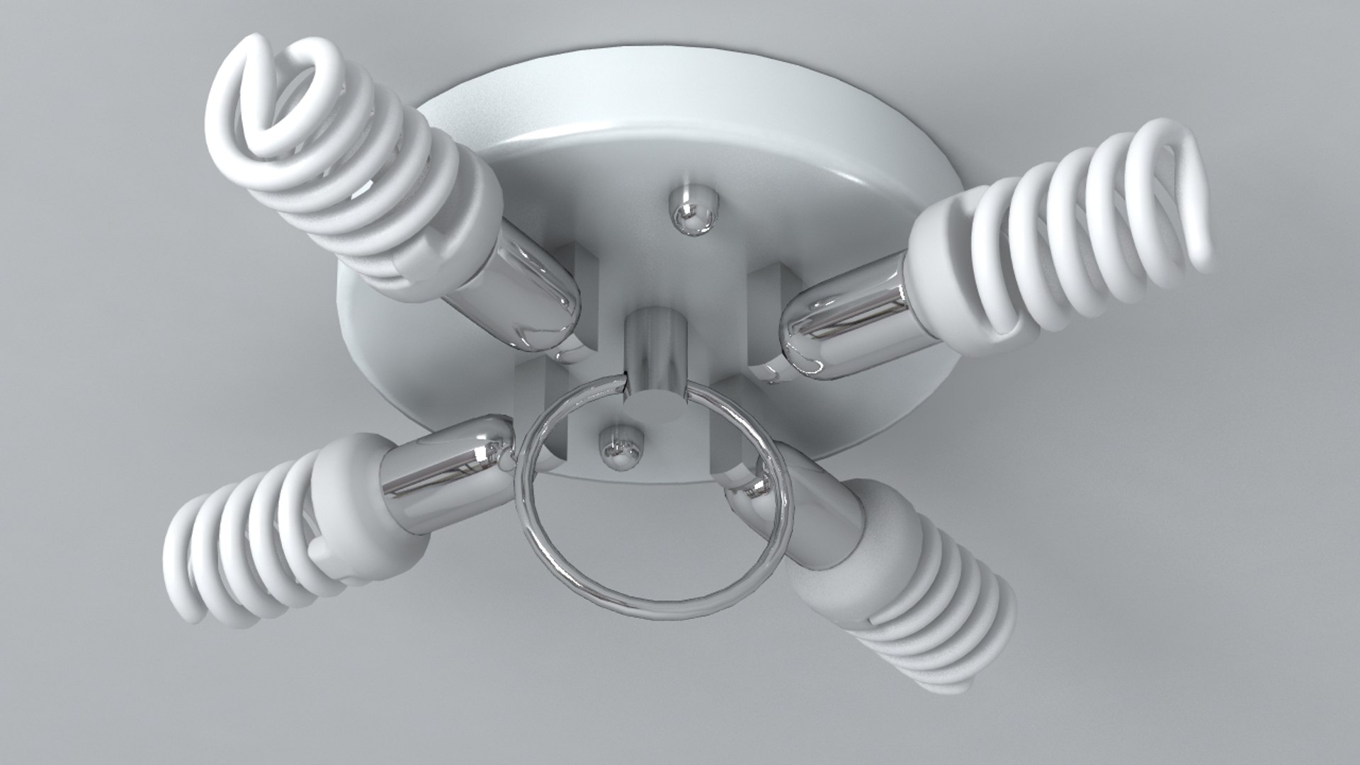 3d Lamp Meshsmooth Light Model