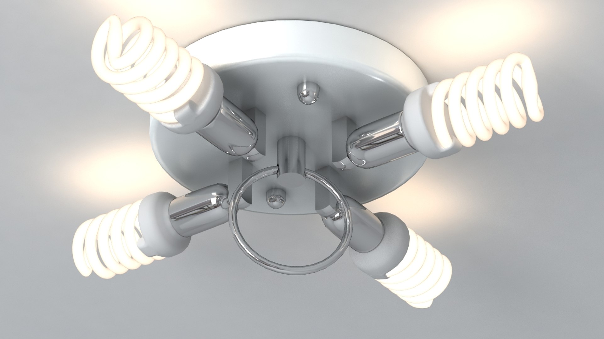 3d Lamp Meshsmooth Light Model