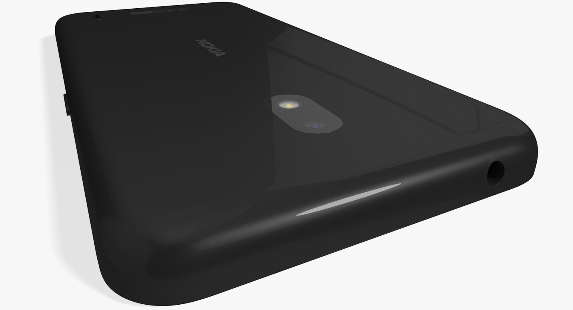 Realistic nokia 2 black 3D model - TurboSquid 1418472