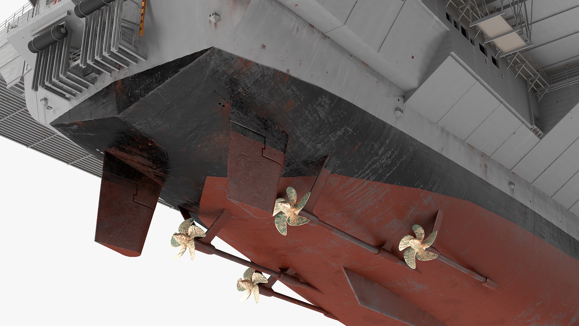 3D USS Gerald Ford CVN 78 Rigged for Cinema 4D - TurboSquid 2012043
