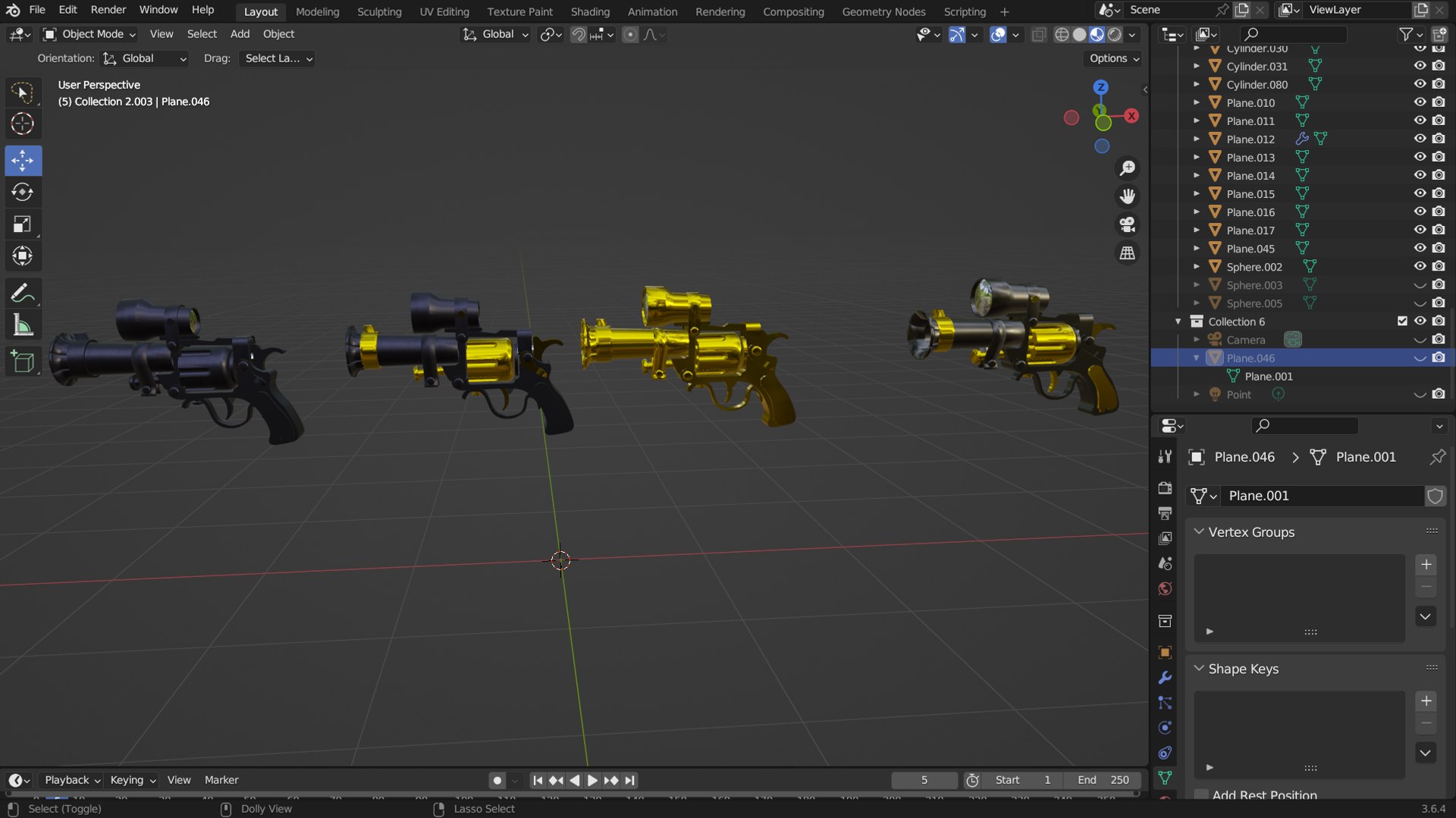 Gun league of legend model - TurboSquid 2160069