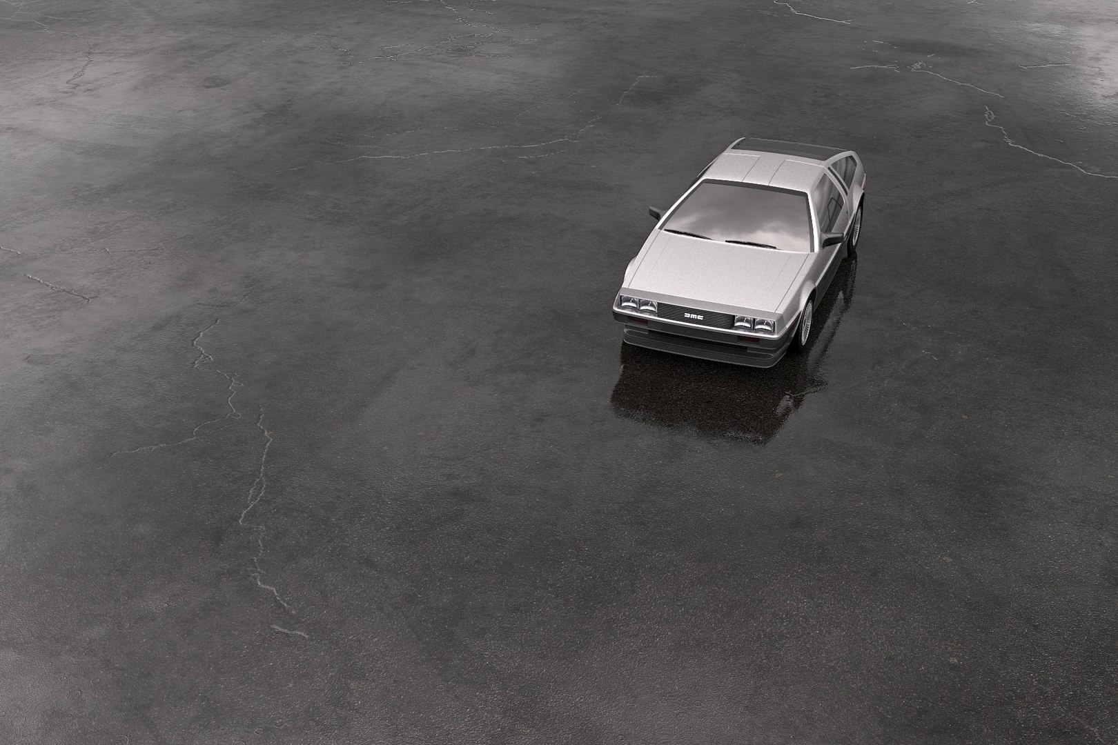 Road Universal Wet Asphalt 3d Max