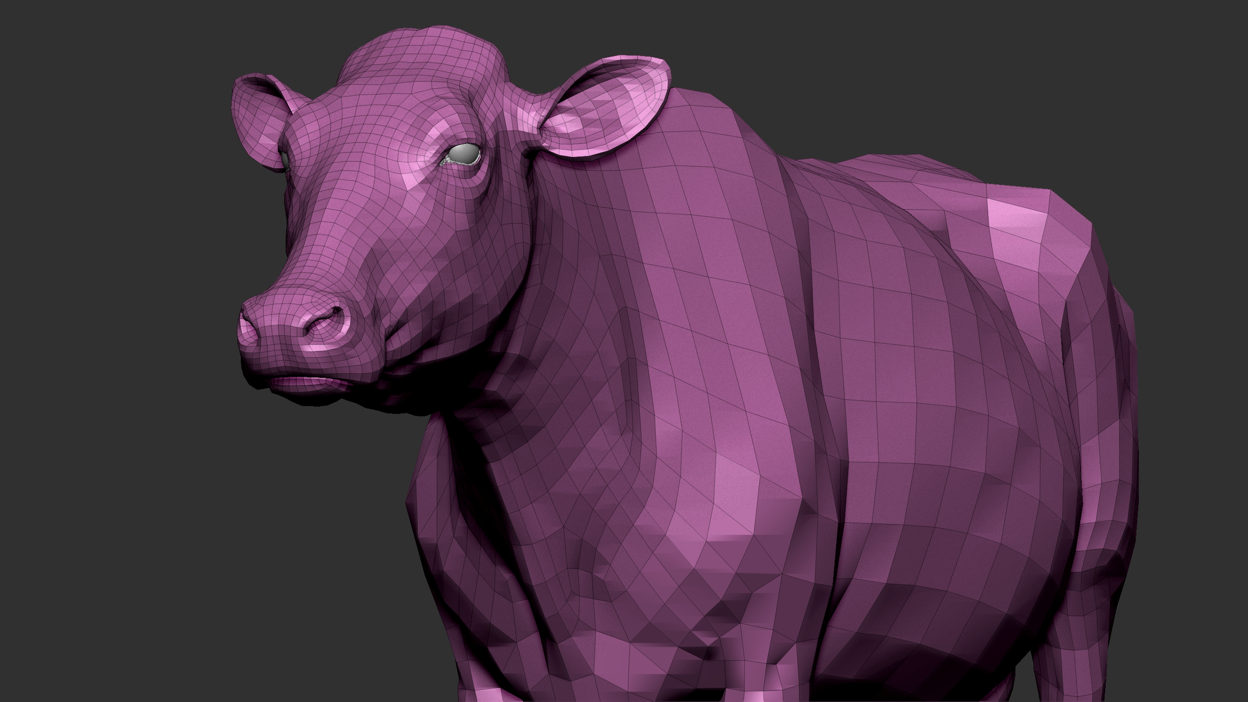 Holstein cow 3D model - TurboSquid 1681931