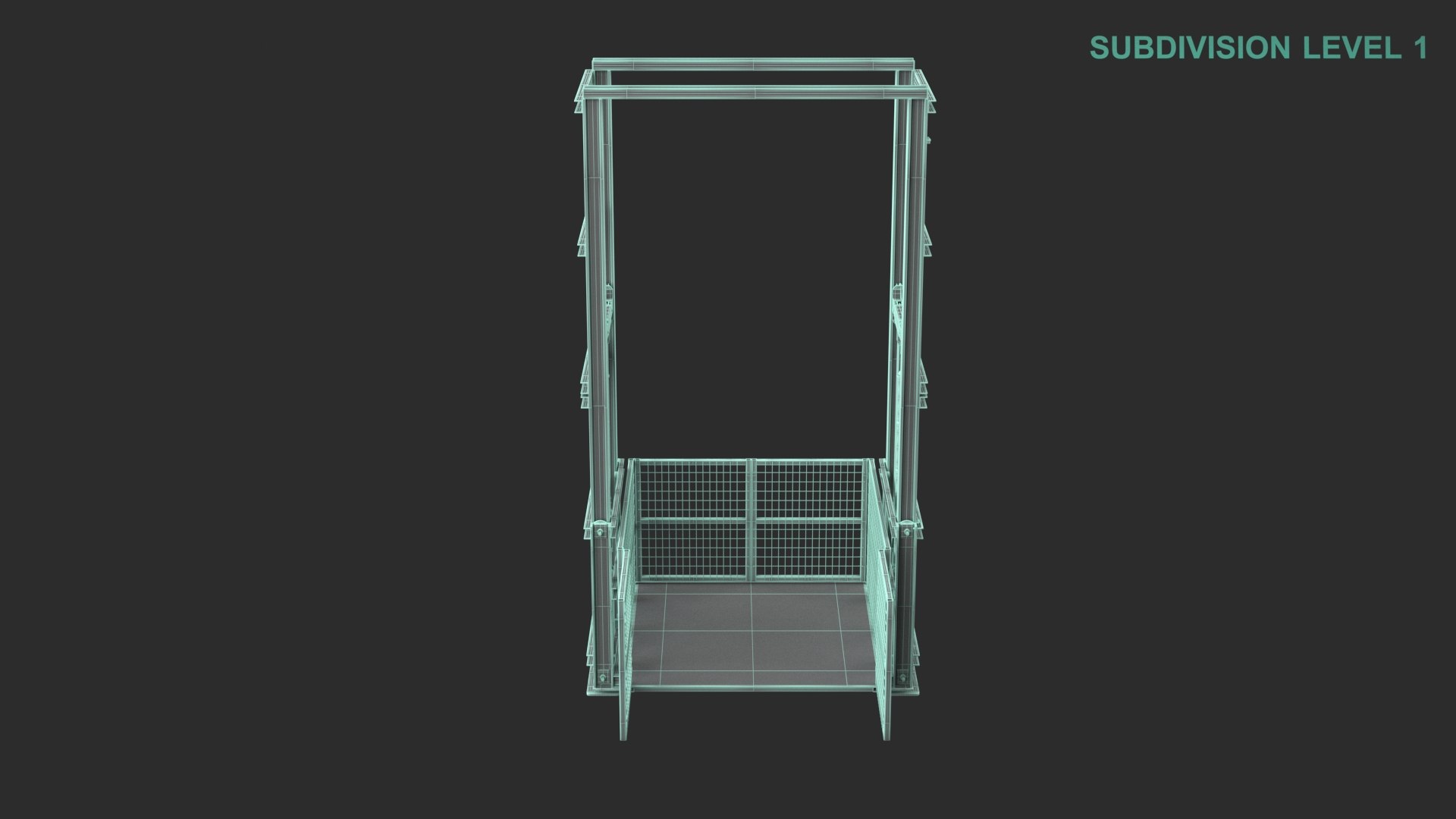 Warehouse Elevator Model - TurboSquid 2124531