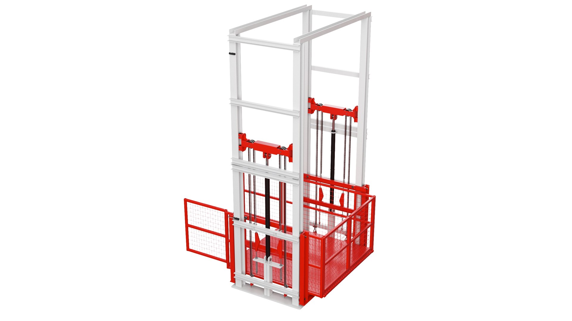 Warehouse Elevator Model - TurboSquid 2124531