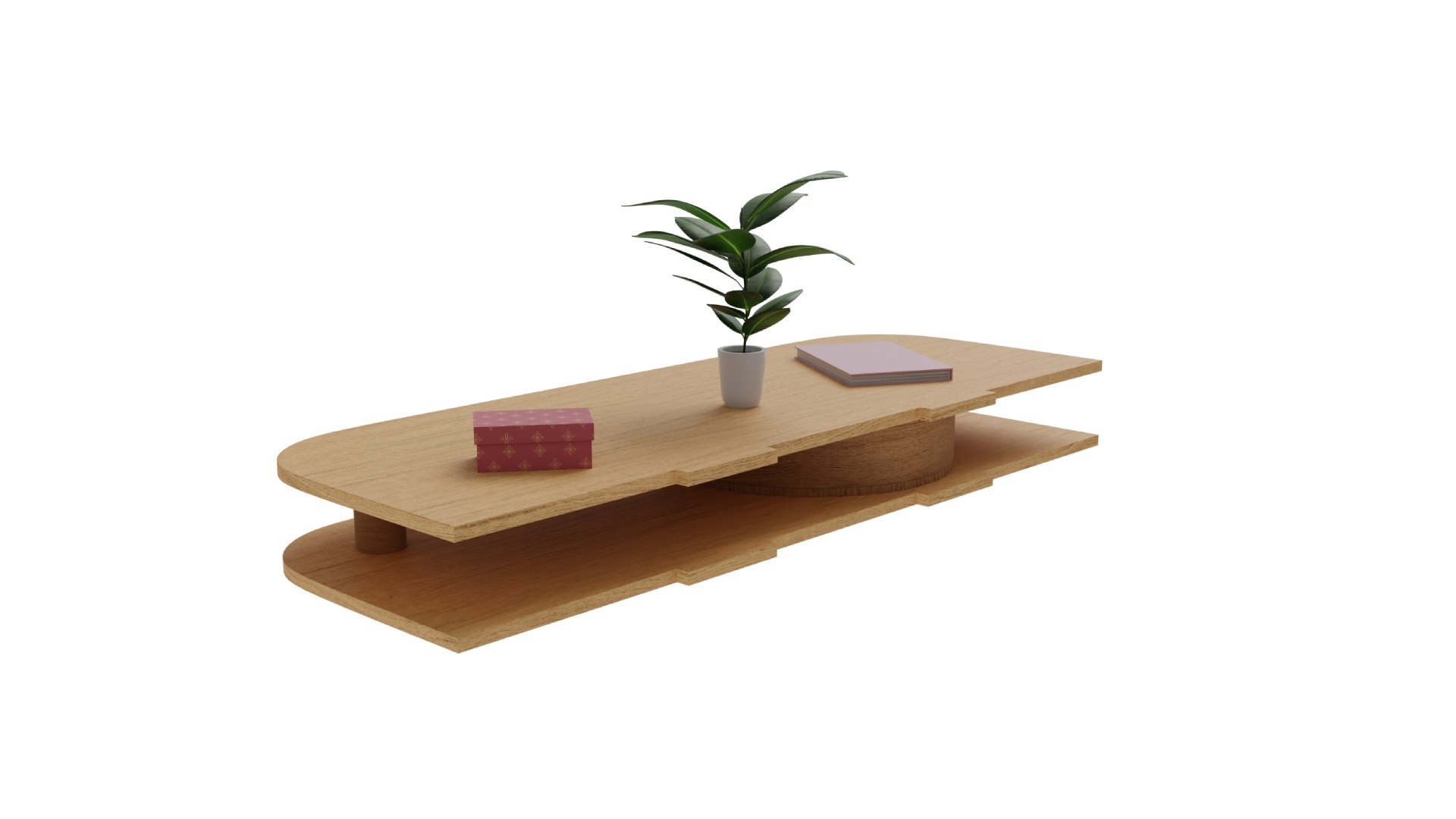 3D Wall Mounted Table Model - TurboSquid 2079496