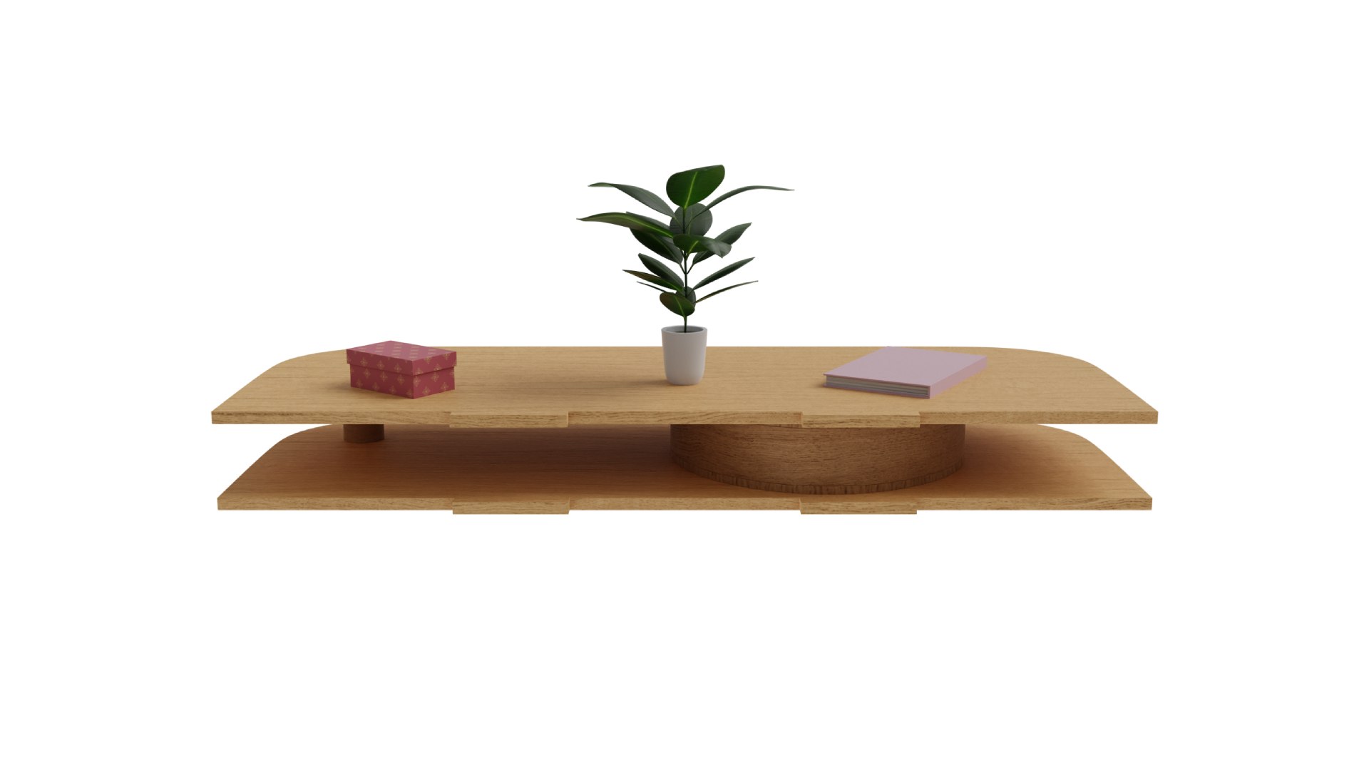 3D Wall Mounted Table Model - TurboSquid 2079496