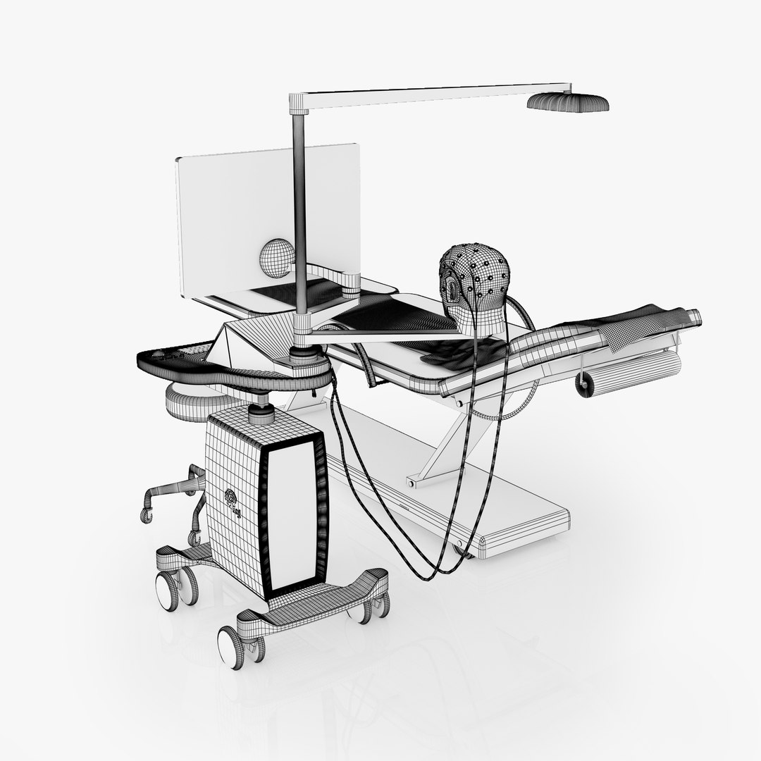 3D Model Eeg Medical Device - TurboSquid 2019655