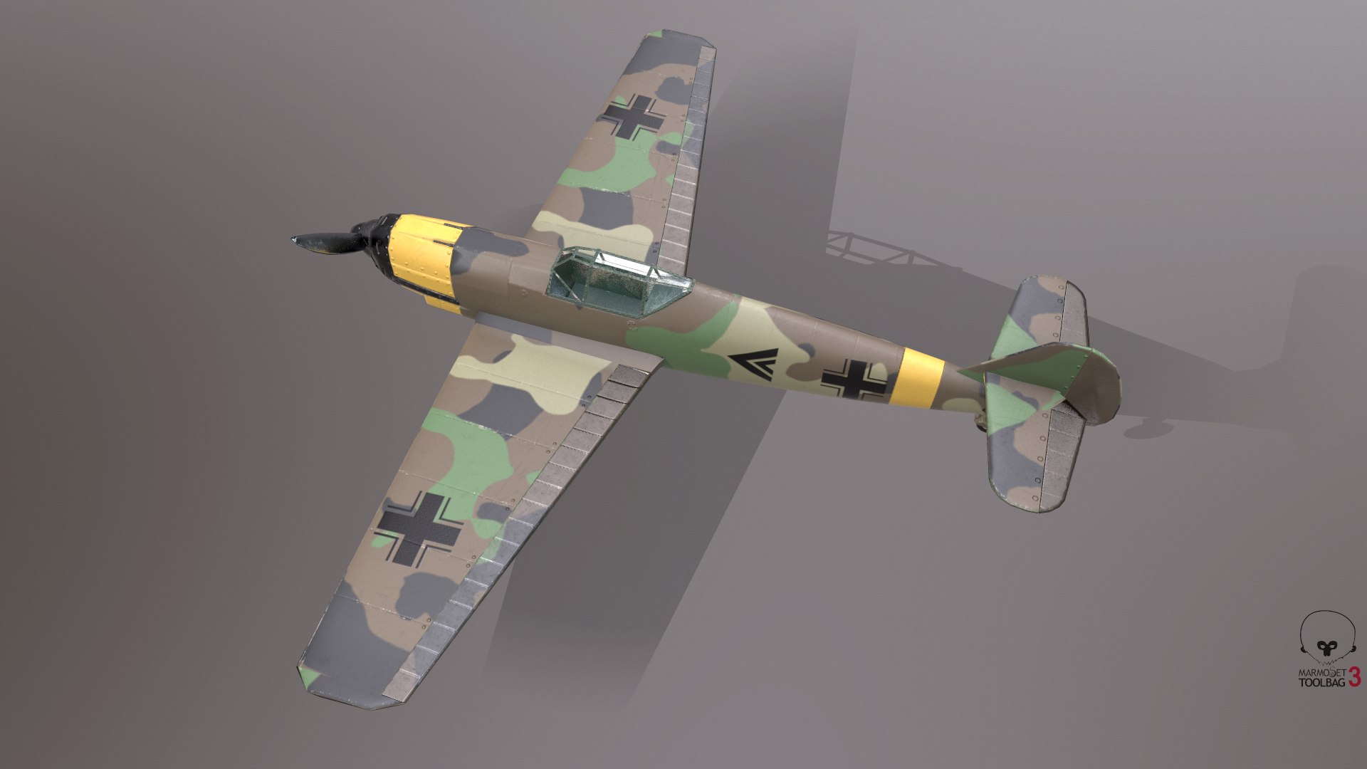 Messer Messerschmitt Bf 3D Model - TurboSquid 1347057
