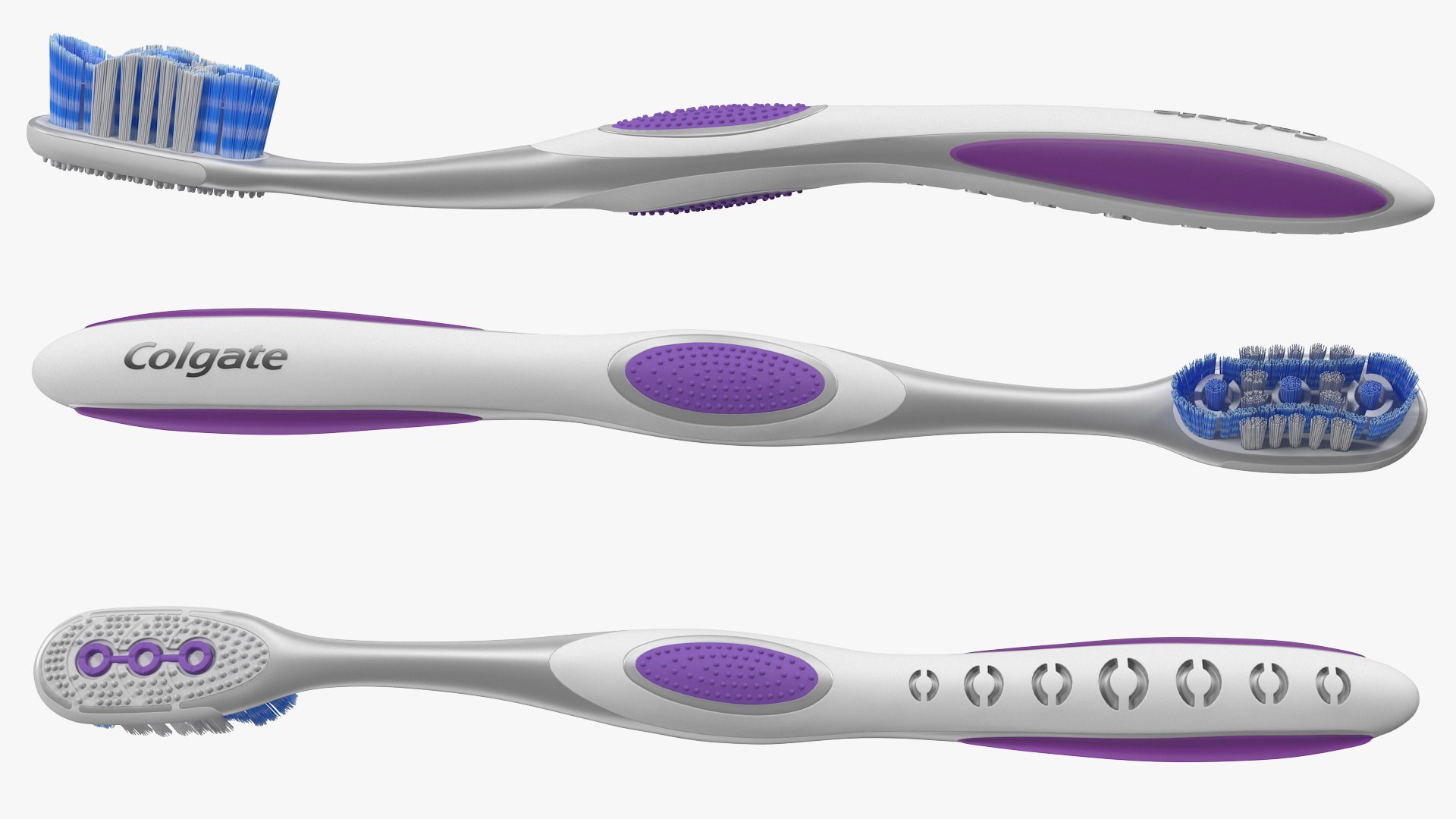 Colgate 360 Optic Toothbrush 3D Model - TurboSquid 1465081