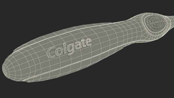 Colgate 360 optic toothbrush 3D model - TurboSquid 1465081