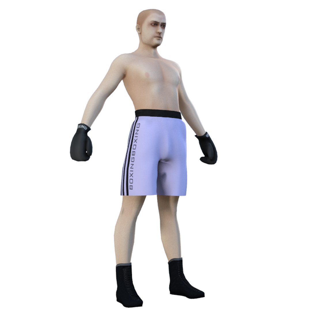 3d 3ds human man