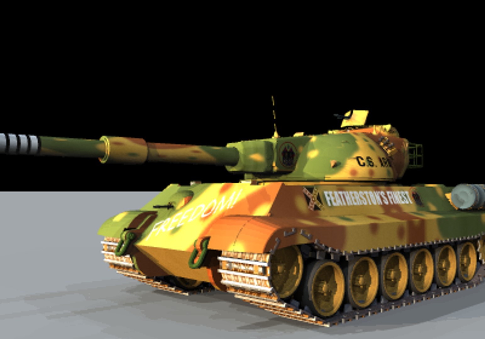 3d Heavy Tank Confederate