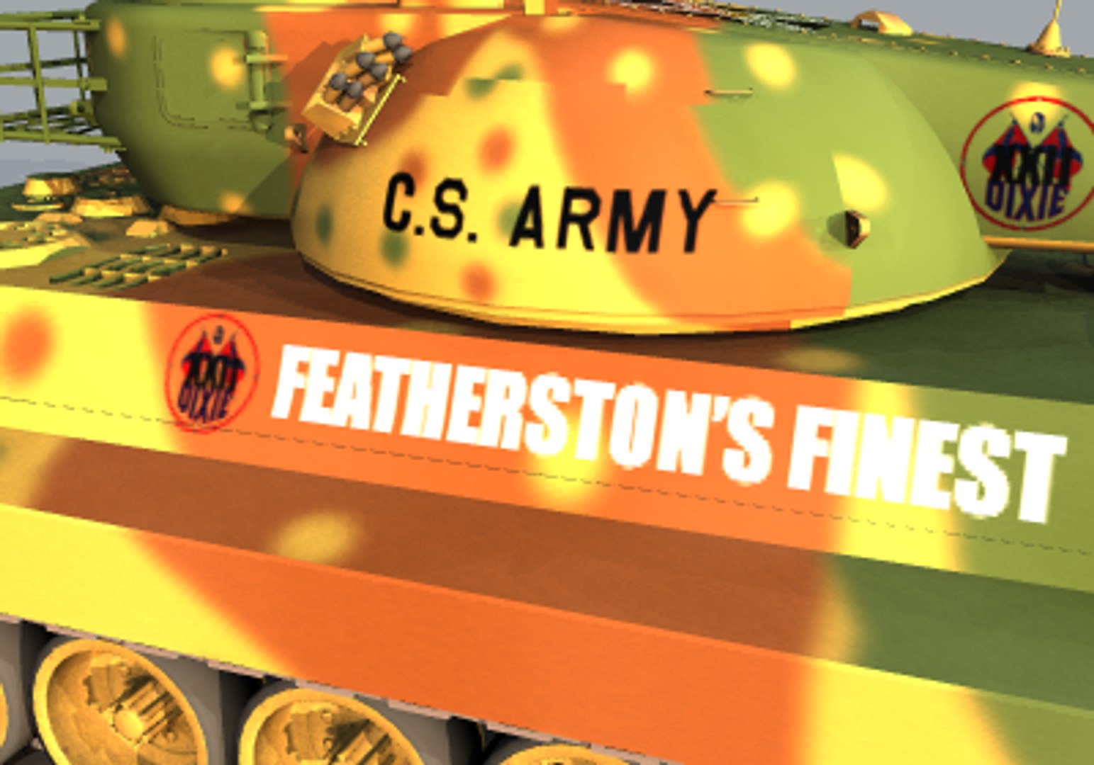 3d Heavy Tank Confederate