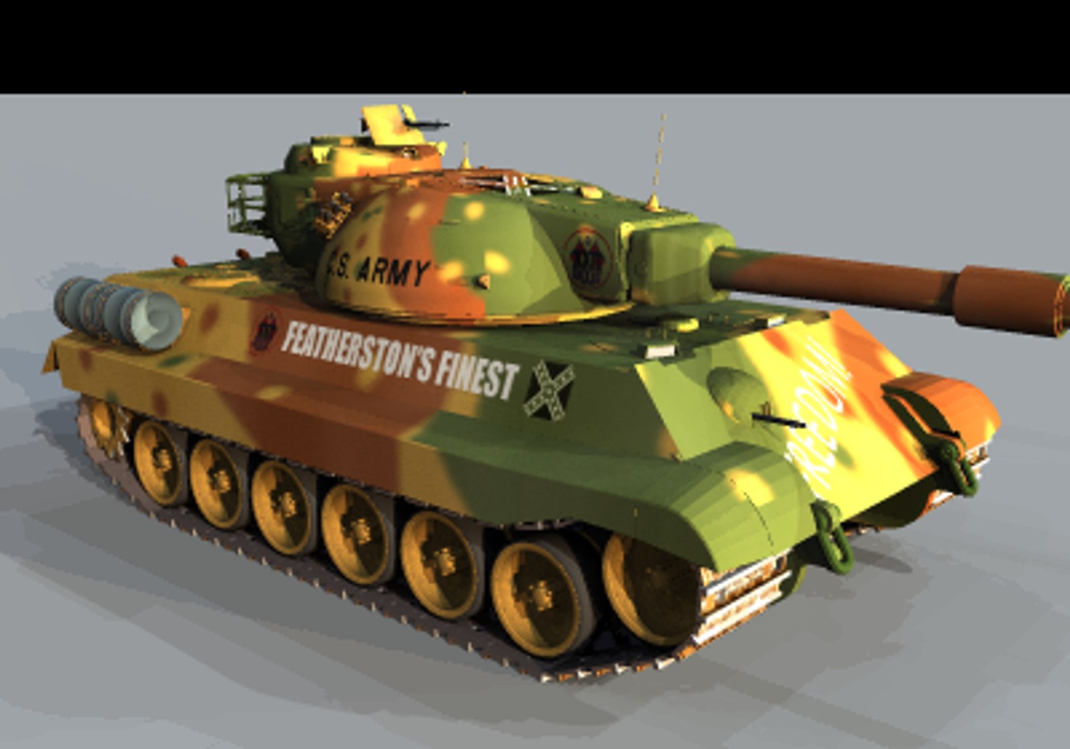 3d Heavy Tank Confederate