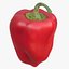 3d Model Bell Pepper Pack Polys